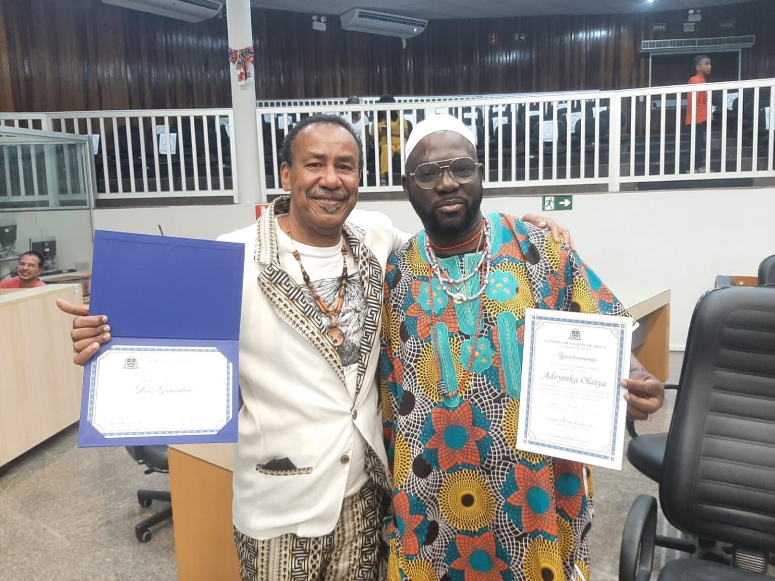 Nígerian Writer, Adeyinka Olaiya Address Brazil Parliament, Elevates ...